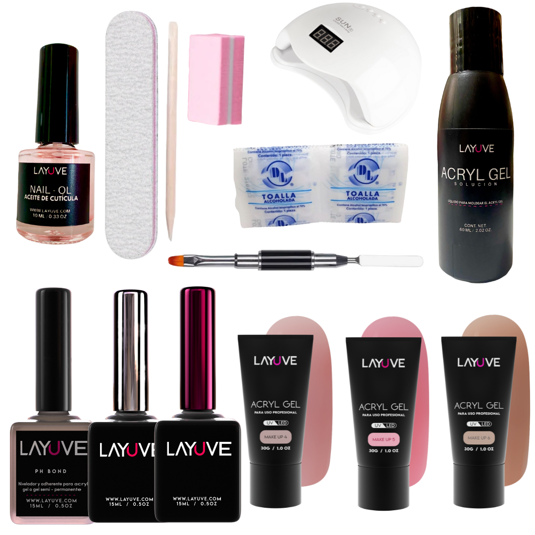 Kit Avanzado de Acryl Gel – Layuve